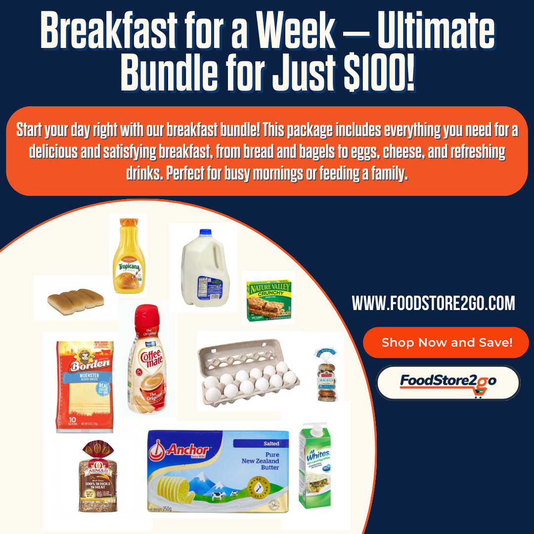 Ultimate Breakfast Bundle - $100 - whole-wheat bread, Bagels, A carton ...